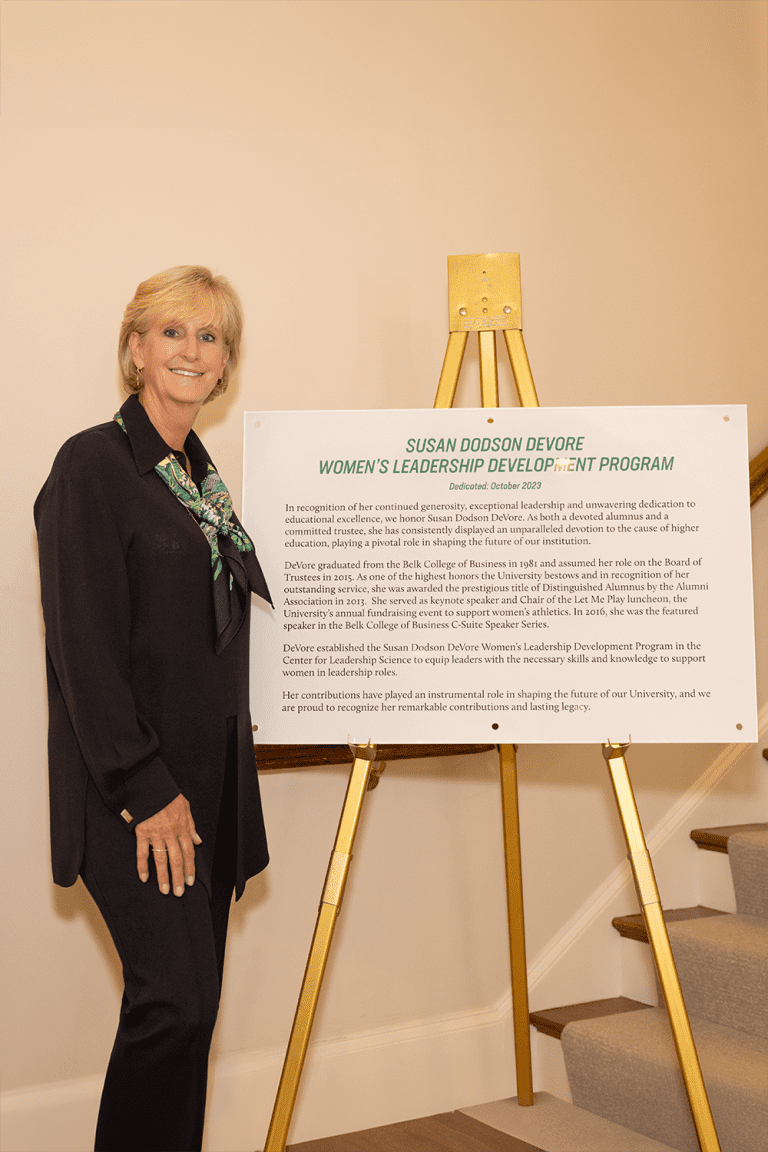Susan Dodson DeVore Women’s Leadership Development Program - Center for ...